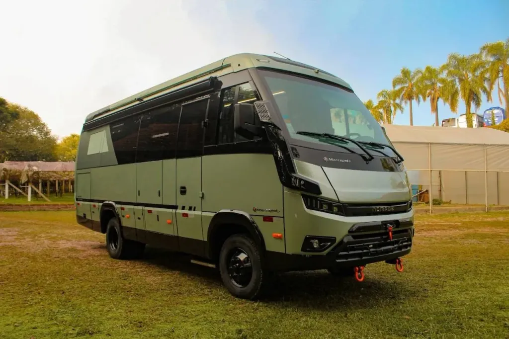 Marcopolo Motorhome inicia entrega do Nomade | Technibus